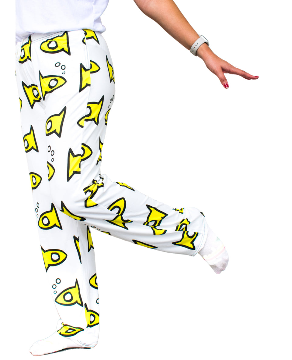 Fishi PJ's Pants - Soft, Stretchy Lounge Pants with Pockets ...